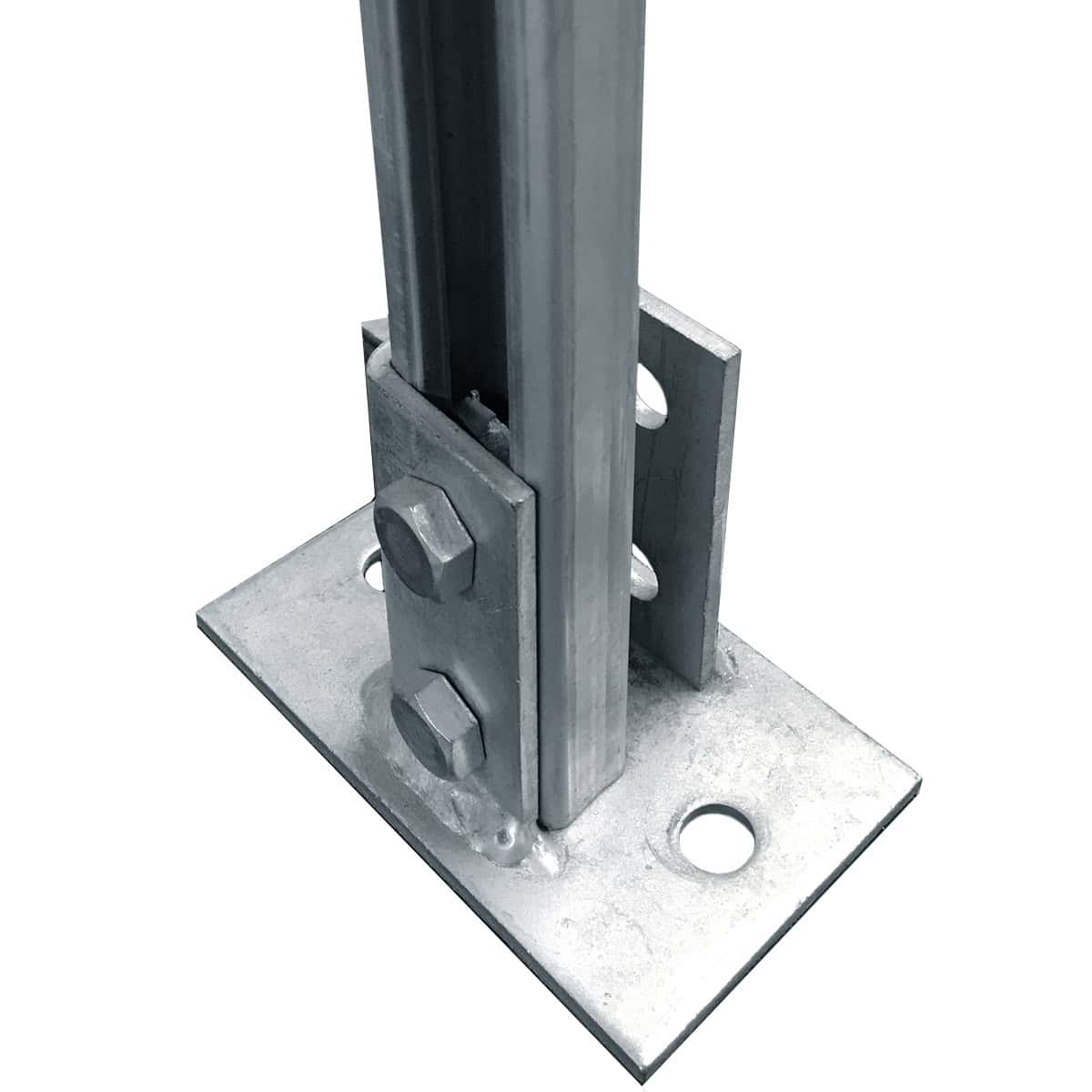 Bases para postes unicanal