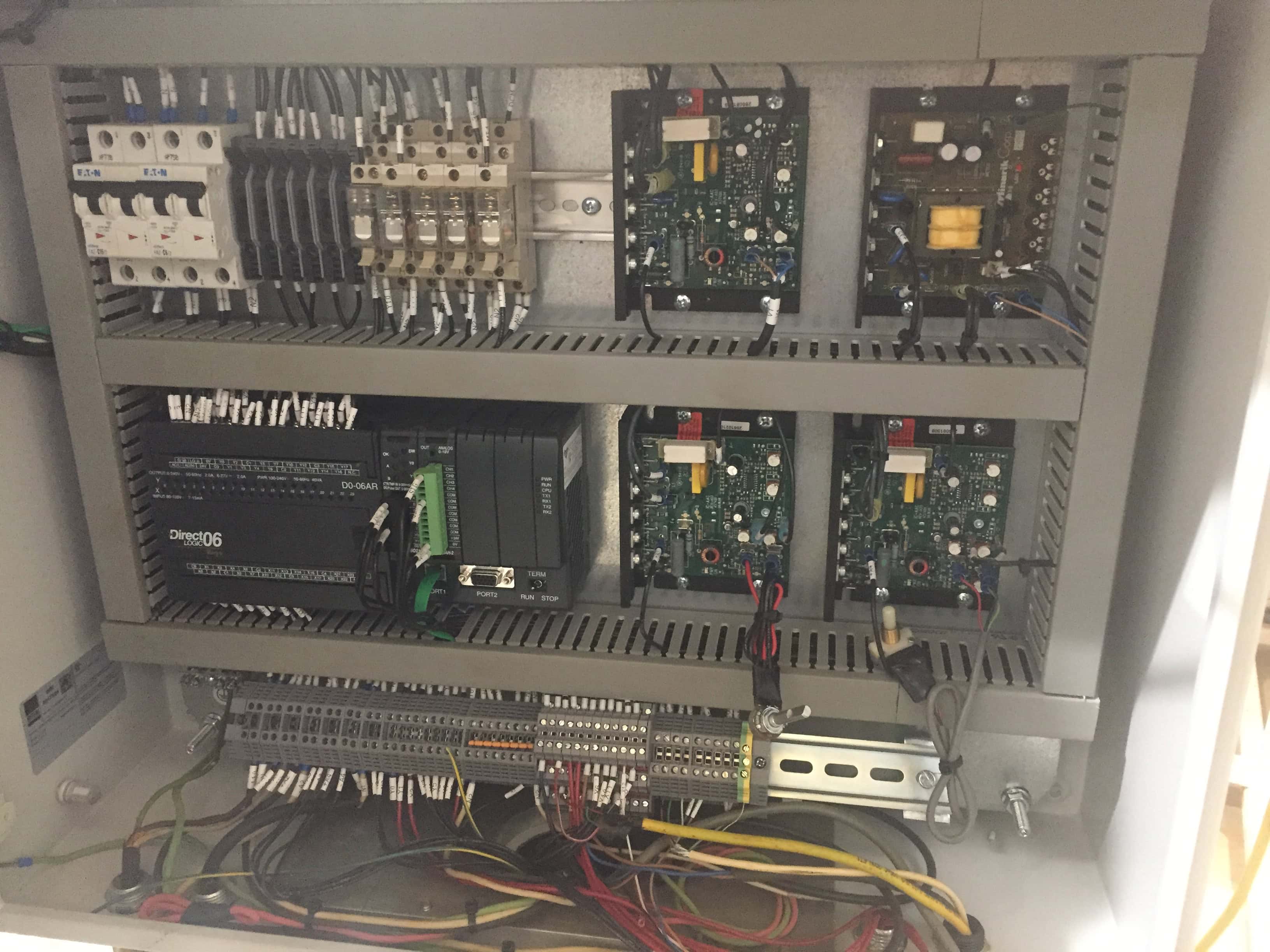 Paneles de control industrial