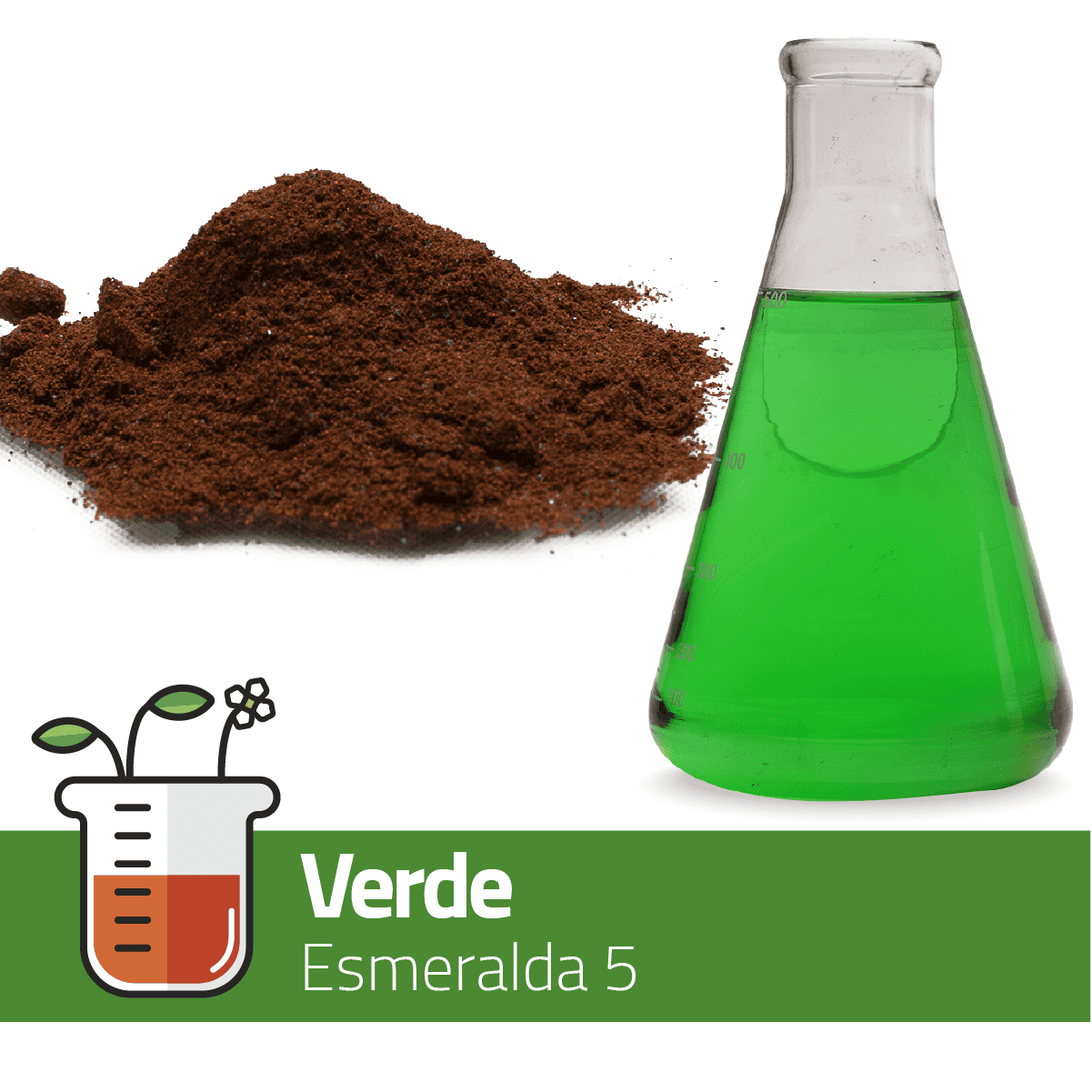 Colorantes Ácidos Verde Esmeralda 5