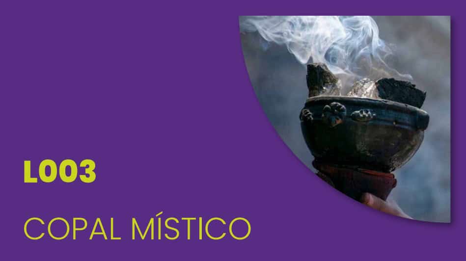 Fragancias para velas aromaticas Copal Místico L003