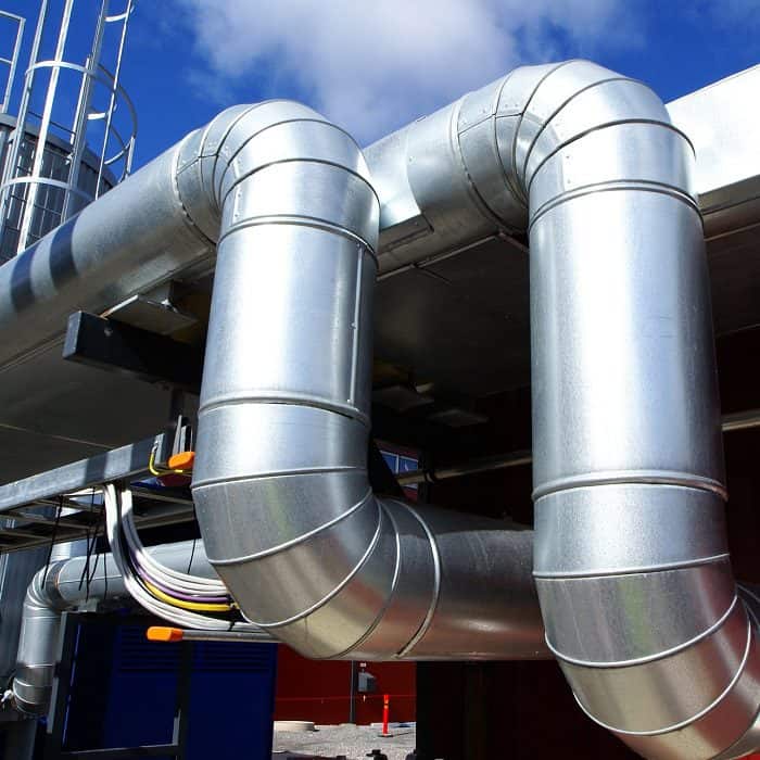 Ductería para transporte de aire HVAC mantenimiento, diseño e ...