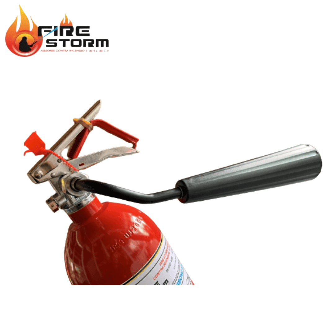 Extintores tipo c bióxido de carbono 5, 10, 15, y 20 libras Fire Storm