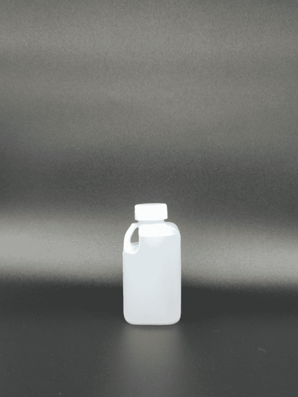 Garrafas de plástico cuadradas de 125 ml