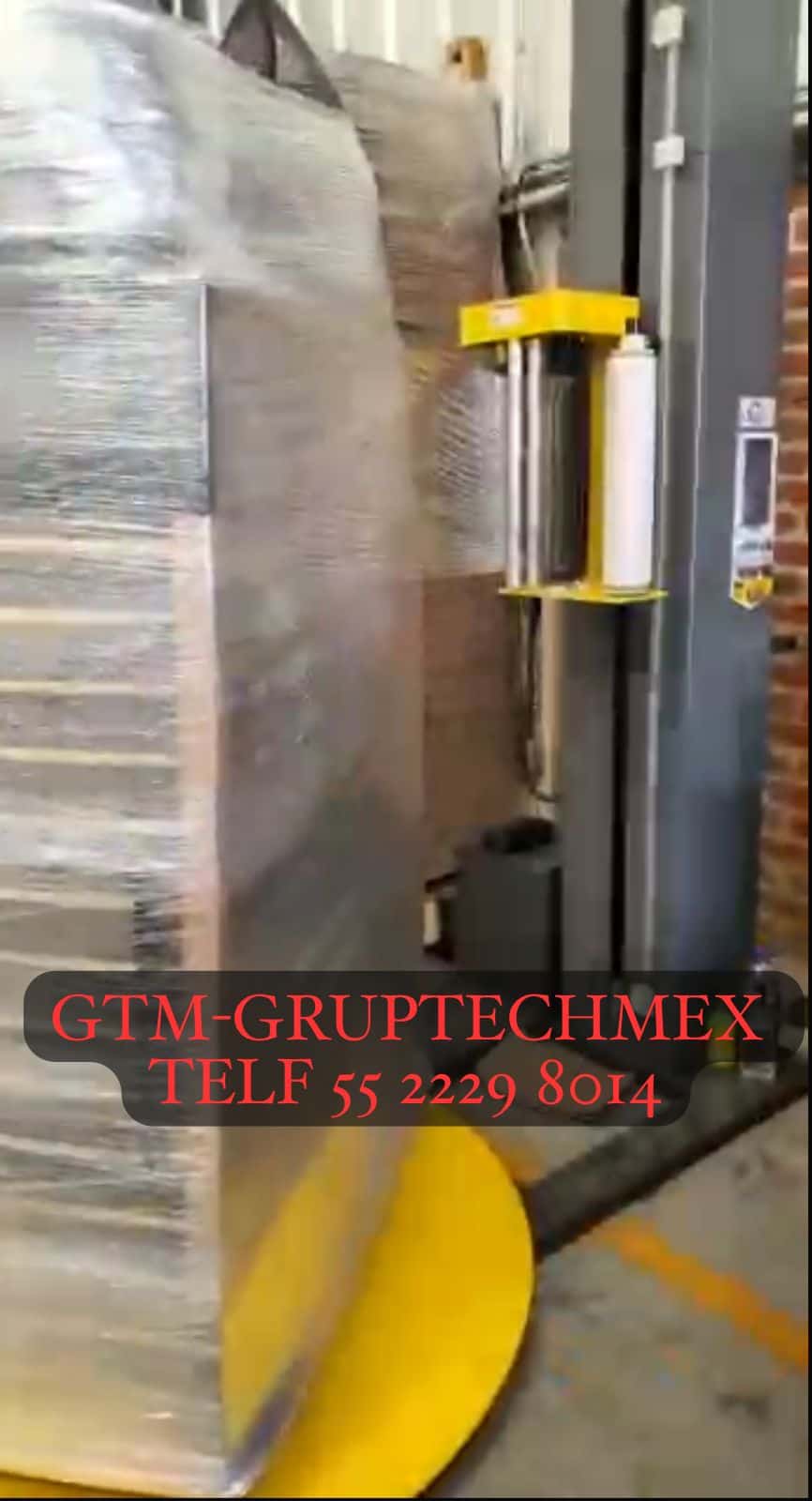 Paletizadora automática, entrega inmediata