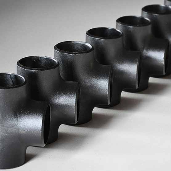 Tee para tuberias en acero al carbon soldable