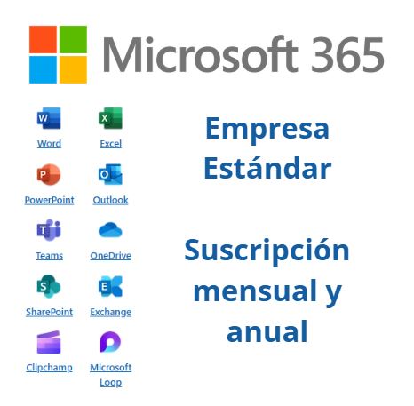 Licencias de office 365 Microsoft 365 Empresa Estándar